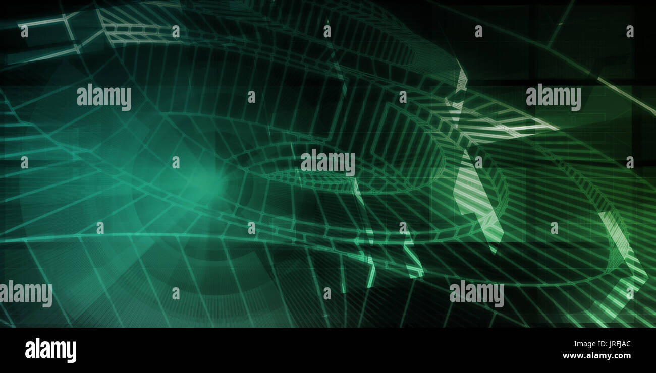 Systems Development with New Technology as Art Stock Photo - Alamy