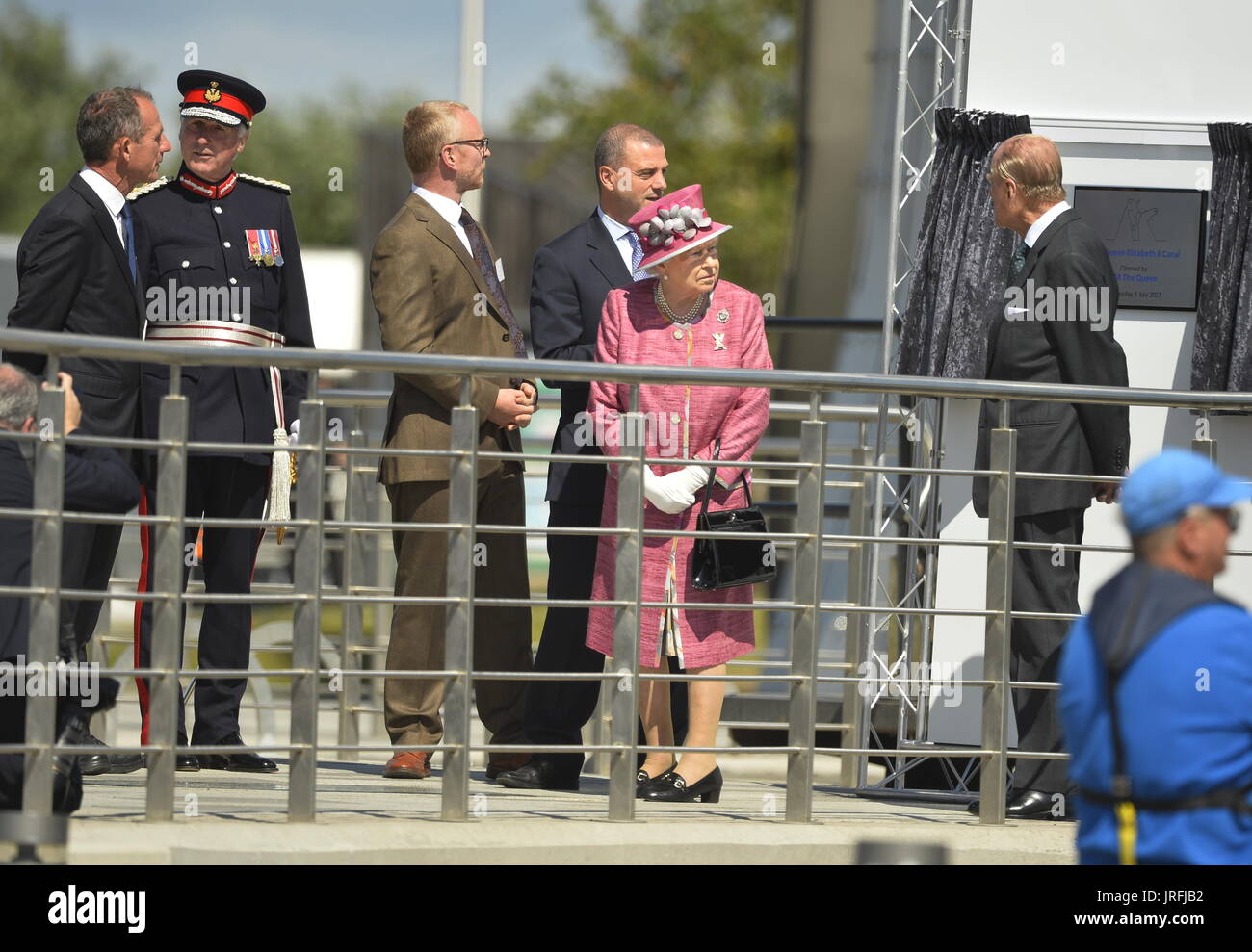 HRH Queen Elizabeth II and the Duke of Edinburgh open the Queen ...