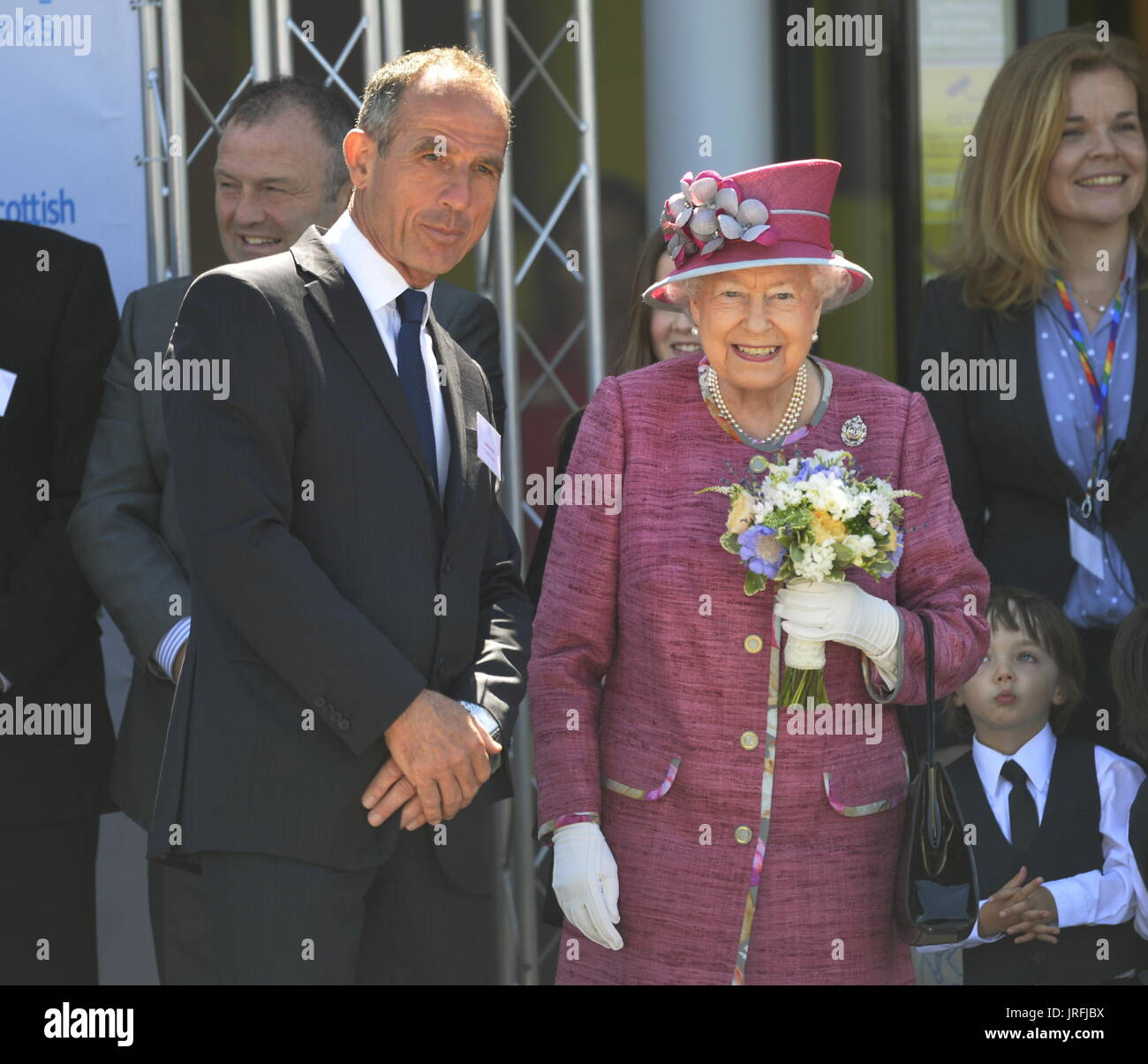 HRH Queen Elizabeth II and the Duke of Edinburgh open the Queen ...