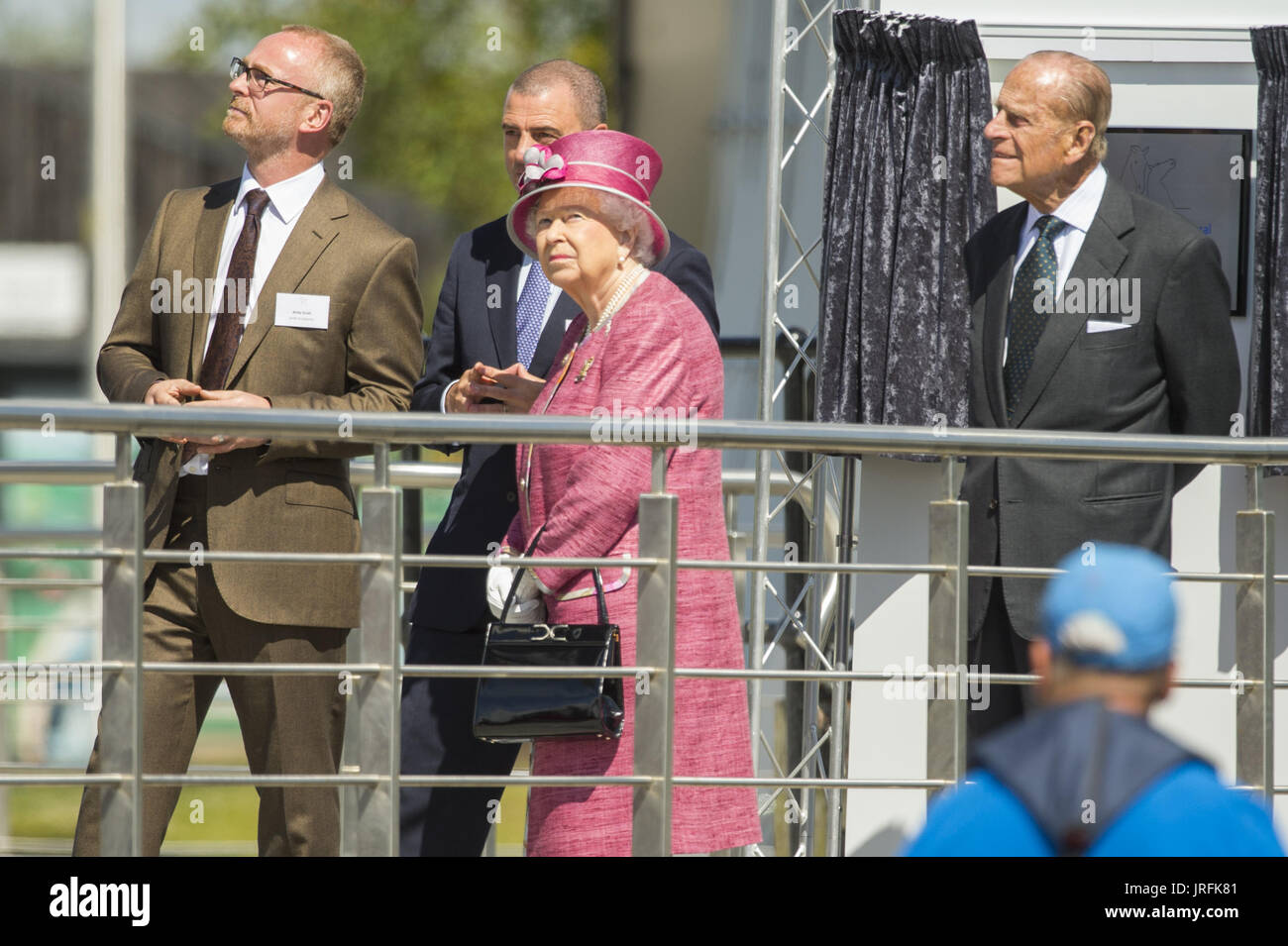 HRH Queen Elizabeth and the Duke of Edinburgh open the Queen Elizabeth ...