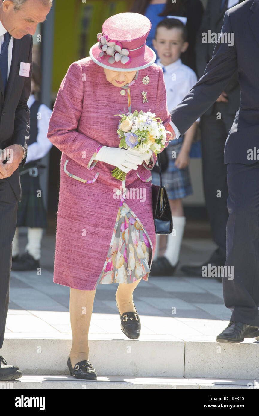 HRH Queen Elizabeth and the Duke of Edinburgh open the Queen Elizabeth ...