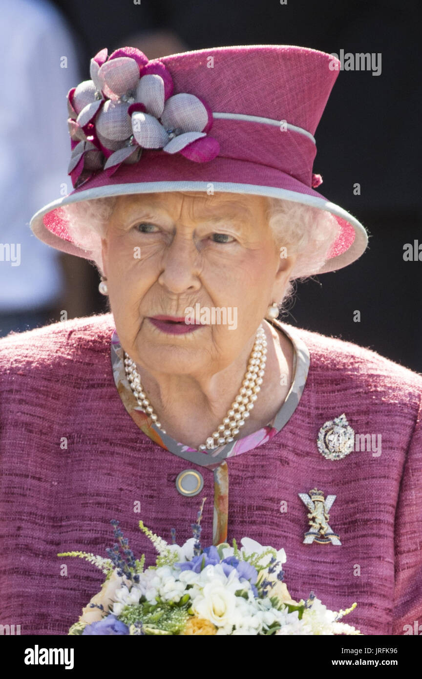 HRH Queen Elizabeth and the Duke of Edinburgh open the Queen Elizabeth ...