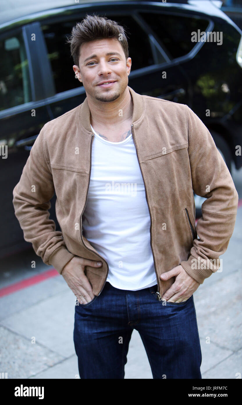 Duncan James outside ITV Studios Featuring: Duncan James Where: London ...