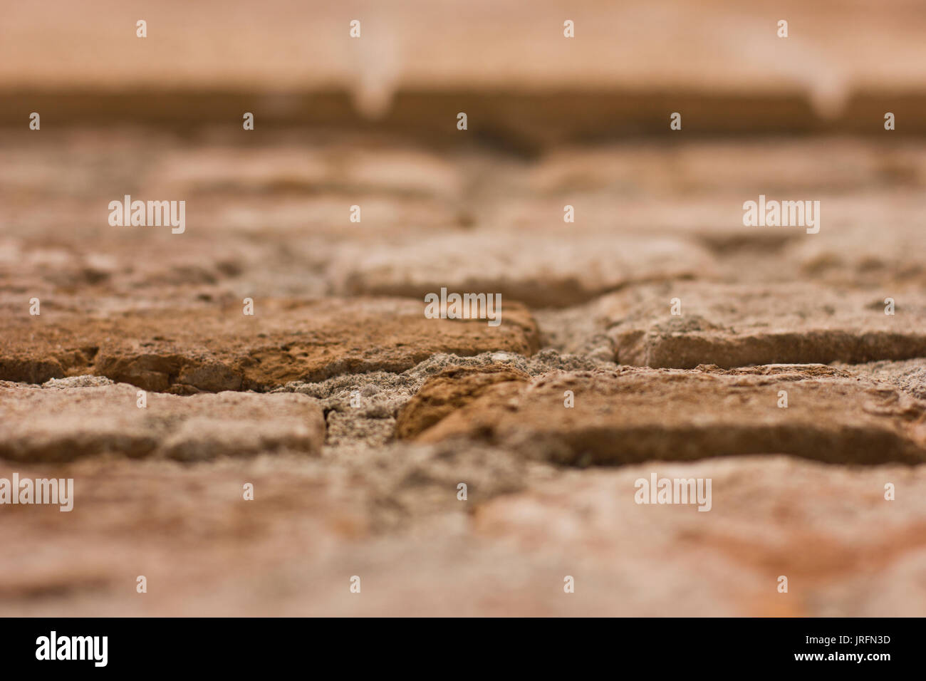 Old aged facade wall. Stone texture. Antalya, Kaleici, Turkey Stock ...