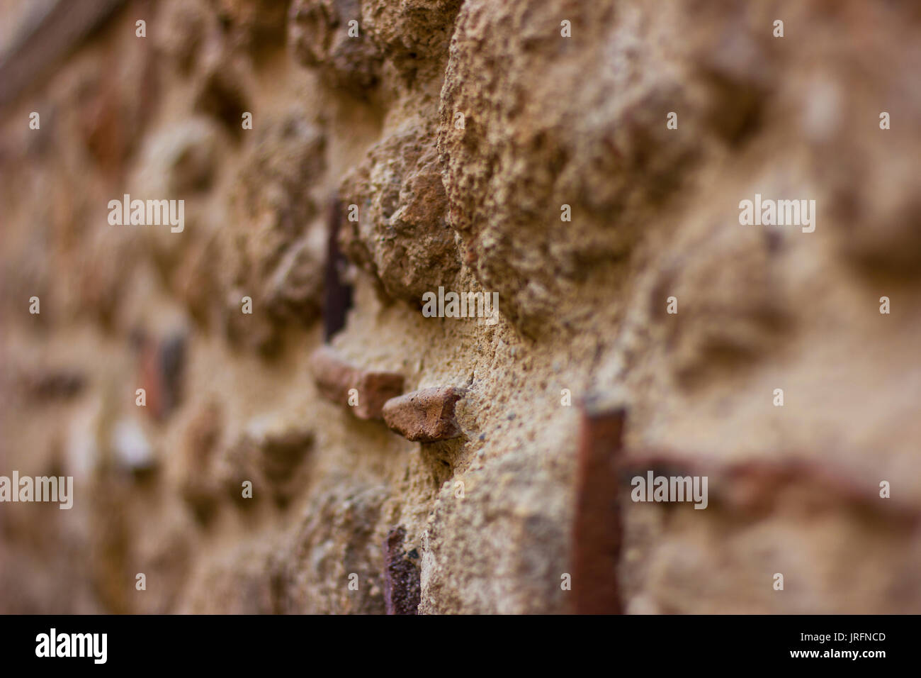 Old aged facade wall. Stone texture. Antalya, Kaleici, Turkey Stock ...