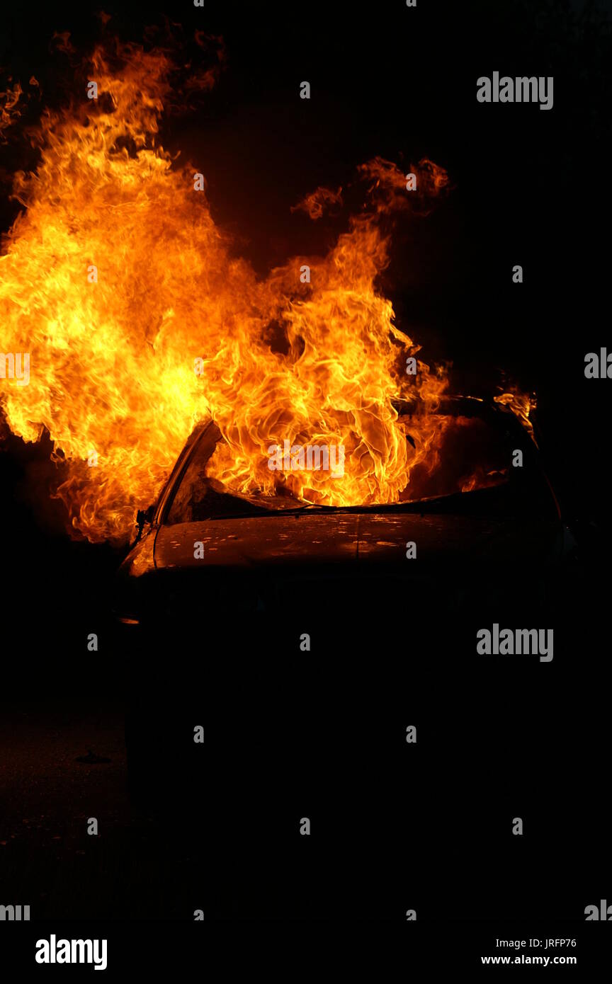 Fire engine at accident hi-res stock photography and images - Alamy