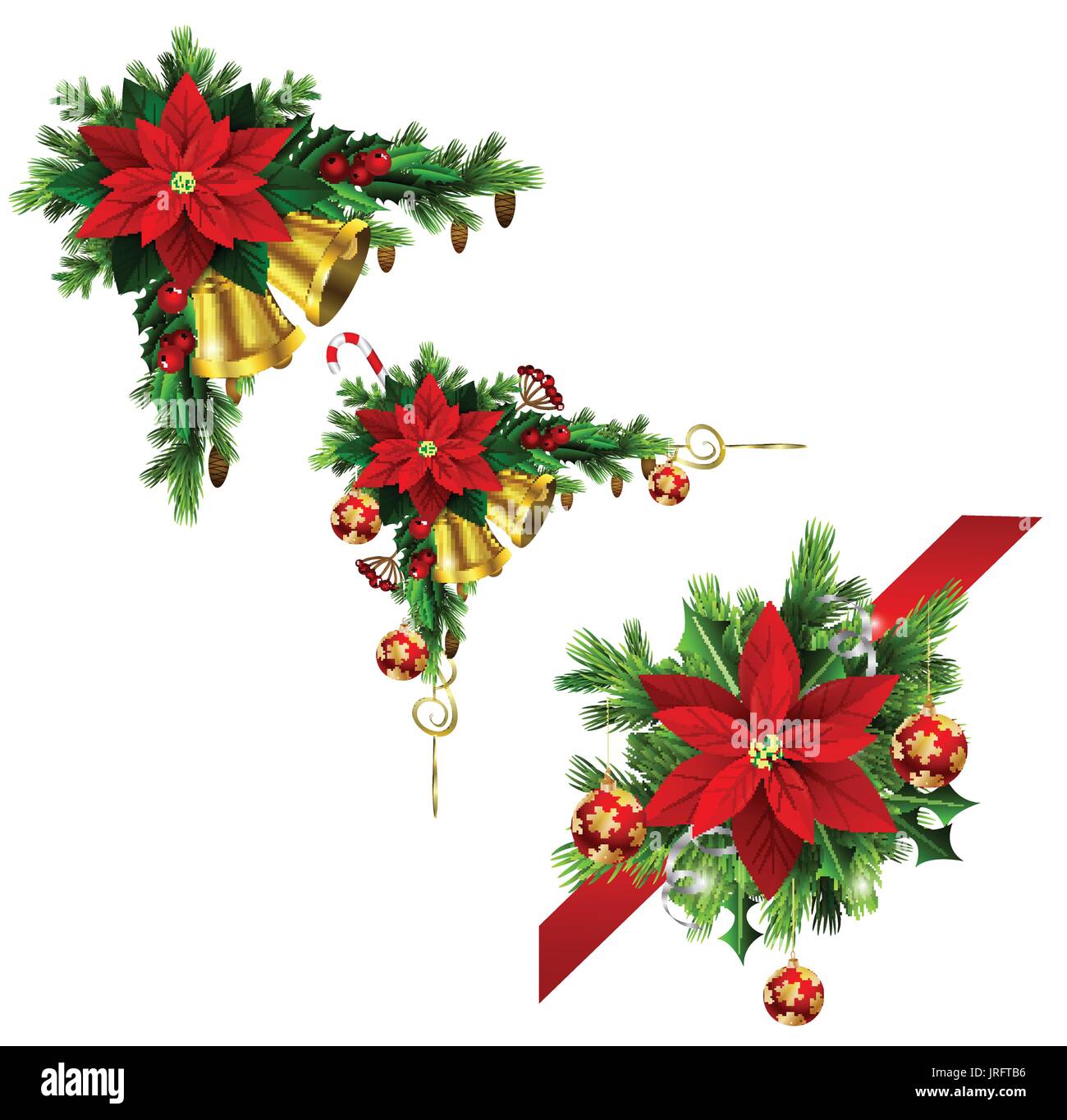 Golden flower cutout Stock Vector Images - Alamy