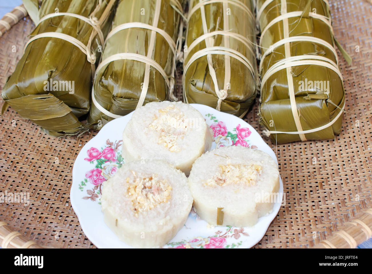 Vietnam traditional rice cake Stock Photo - Alamy