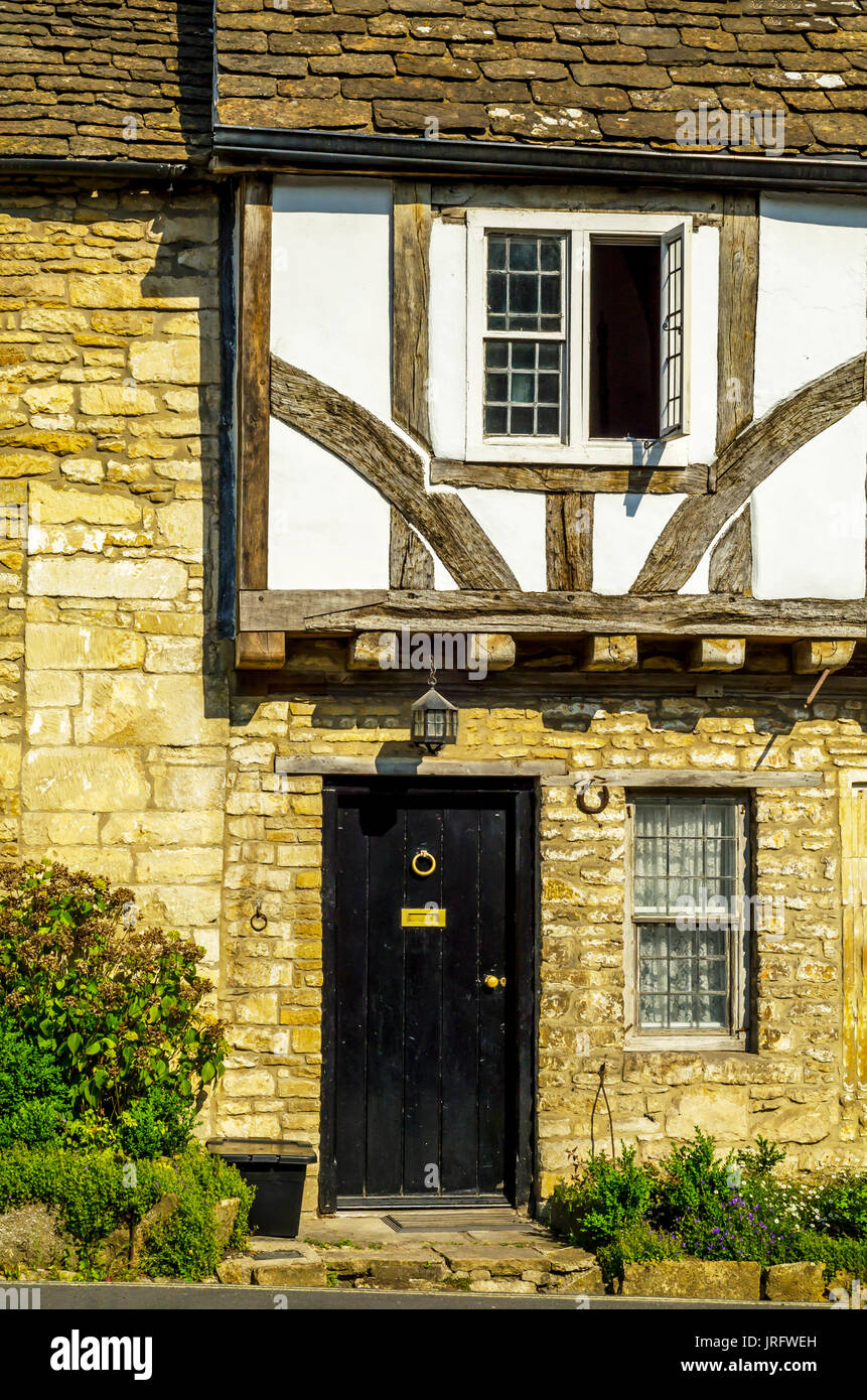 stylish entrance to a residential building, an interesting facade of ...