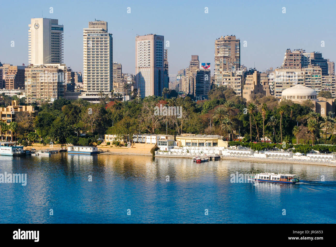 Egypt- View of Nile Stock Photo - Alamy