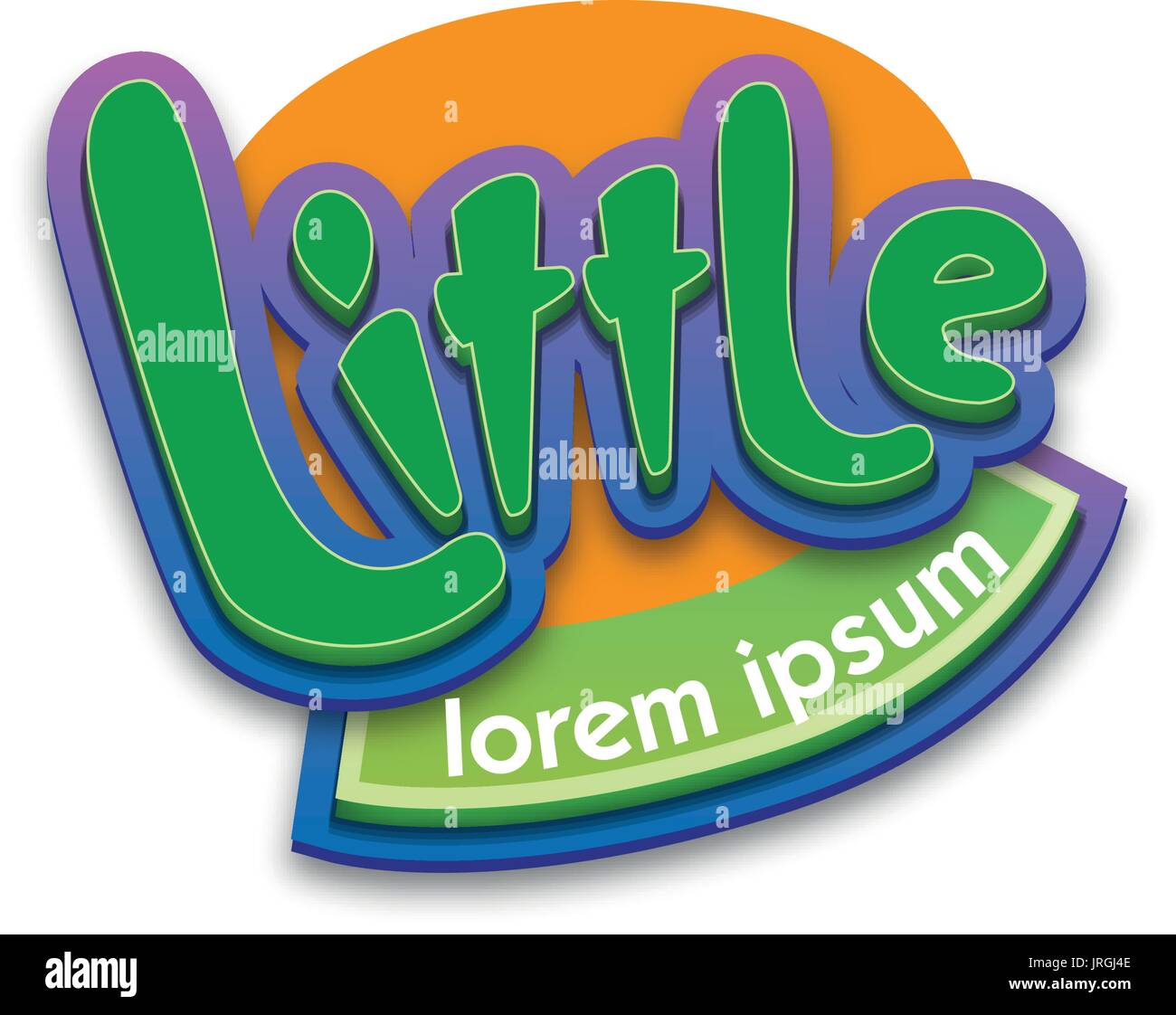 Little children's concept Design Stock Vector Image & Art - Alamy