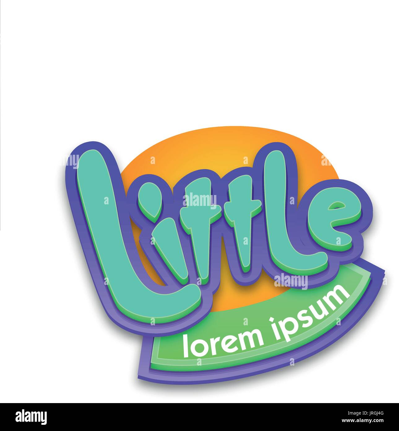 Little children's concept Design Stock Vector Image & Art - Alamy