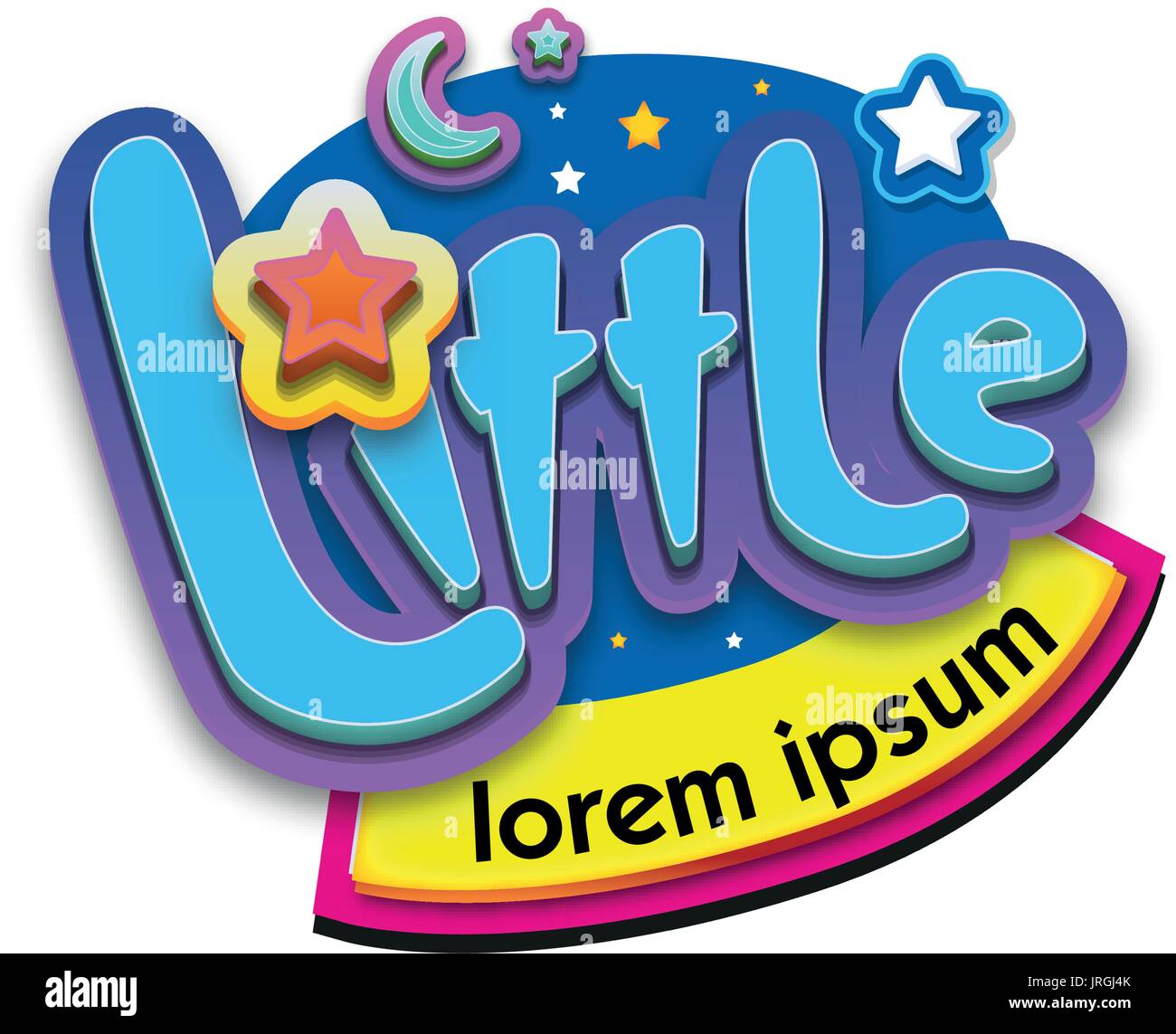 Little children's concept Design Stock Vector Image & Art - Alamy