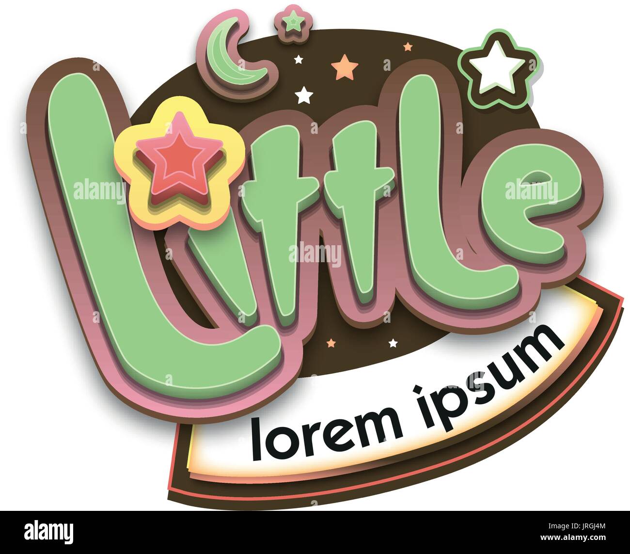 Little children's concept Design Stock Vector Image & Art - Alamy
