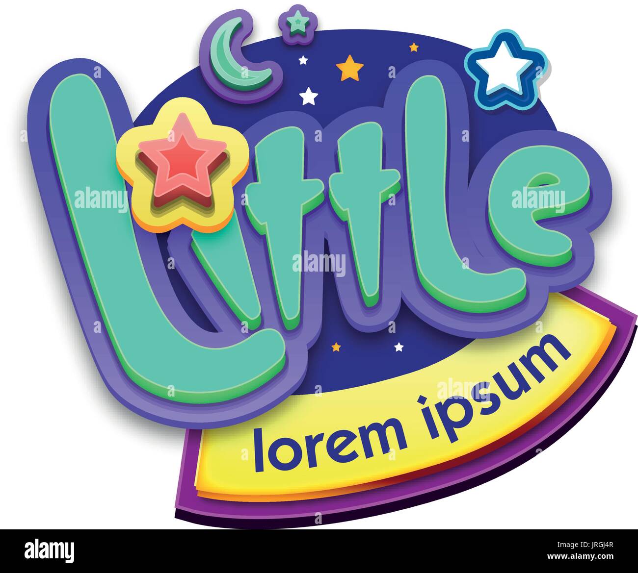 Little children's concept Design Stock Vector Image & Art - Alamy
