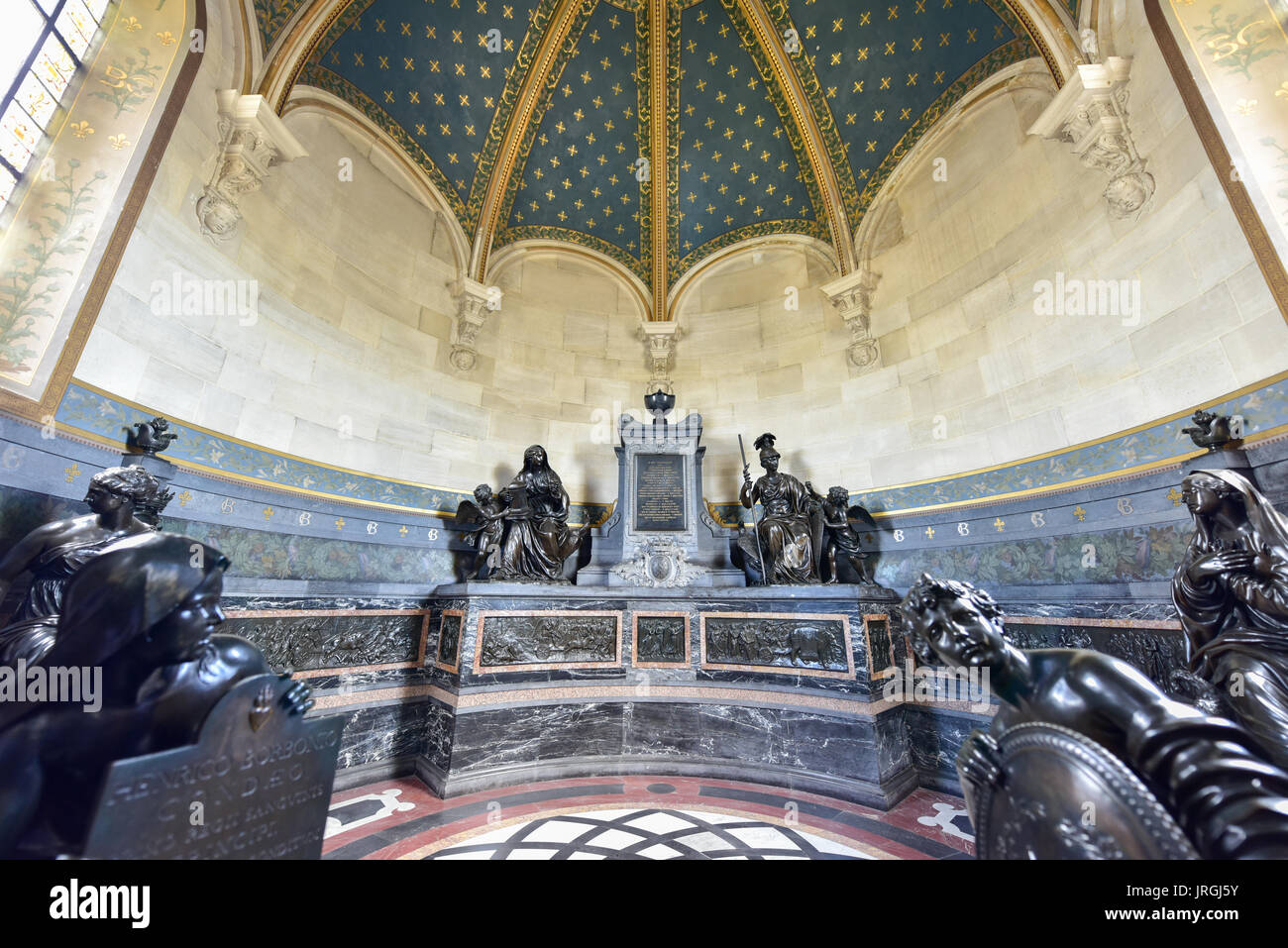 Chantilly castle interior hi-res stock photography and images - Alamy