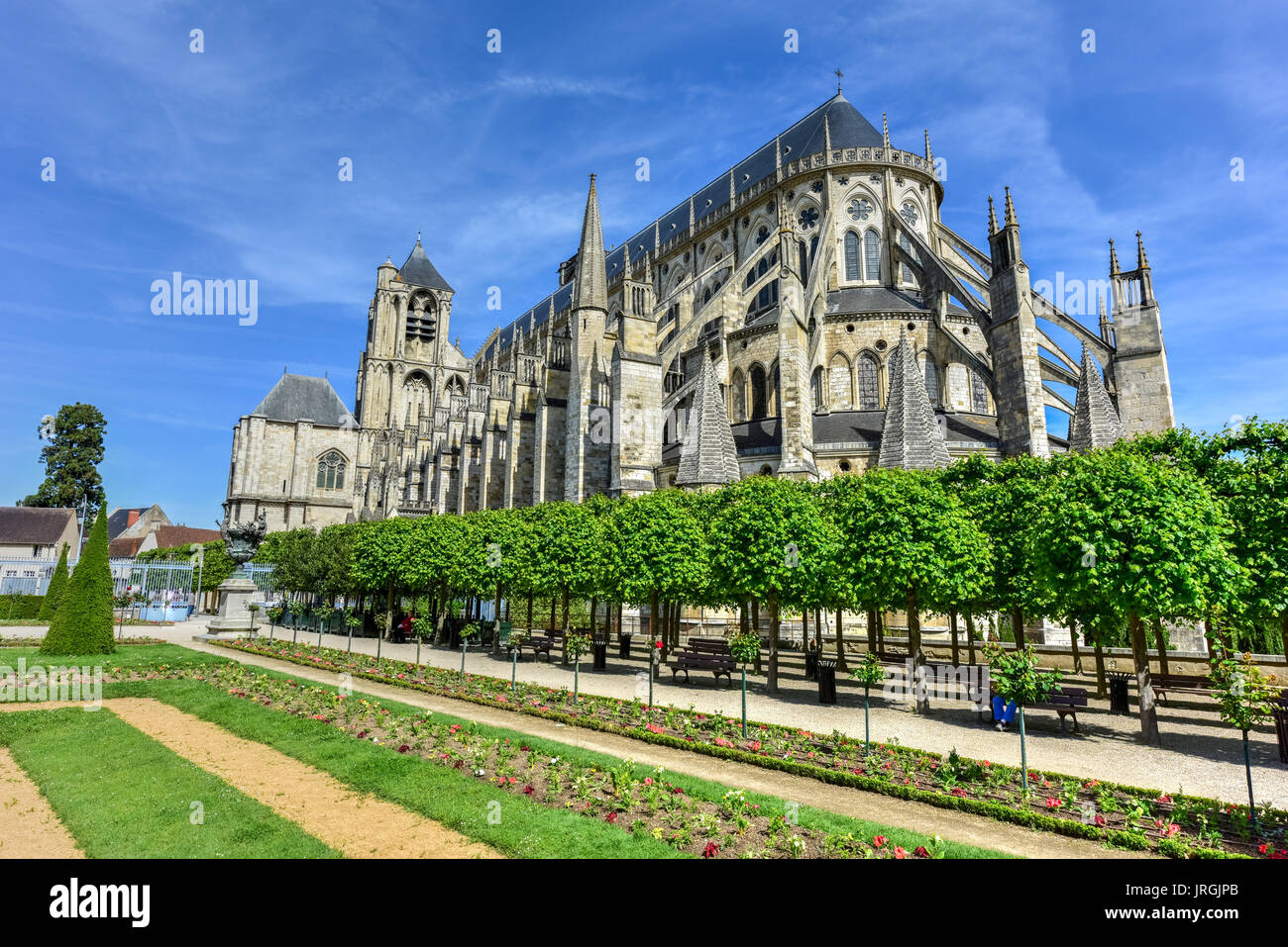 Bourges Cathedral, Roman Catholic church located in Bourges, France. It ...