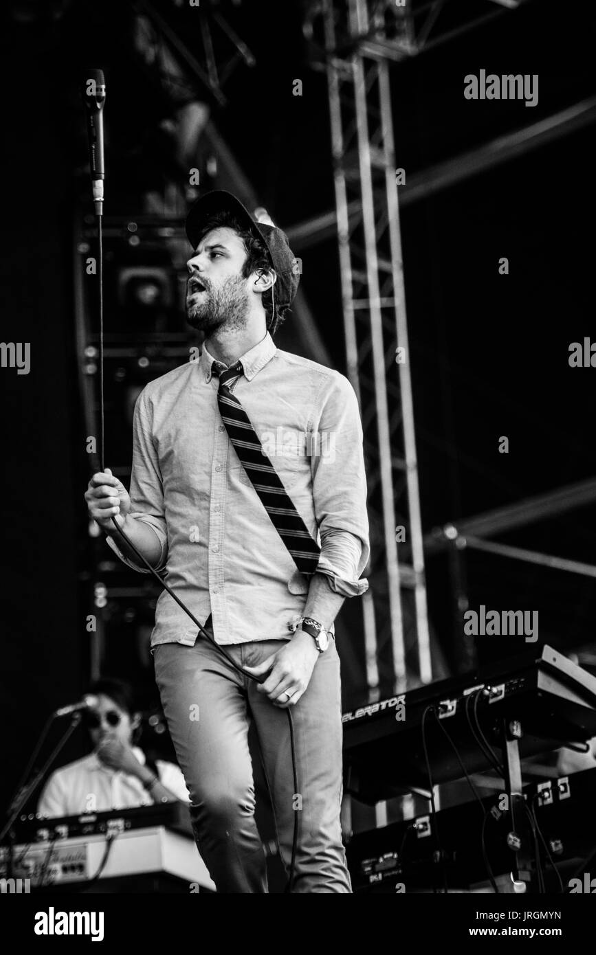 Passion pit singer michael angelakos hi-res stock photography and ...