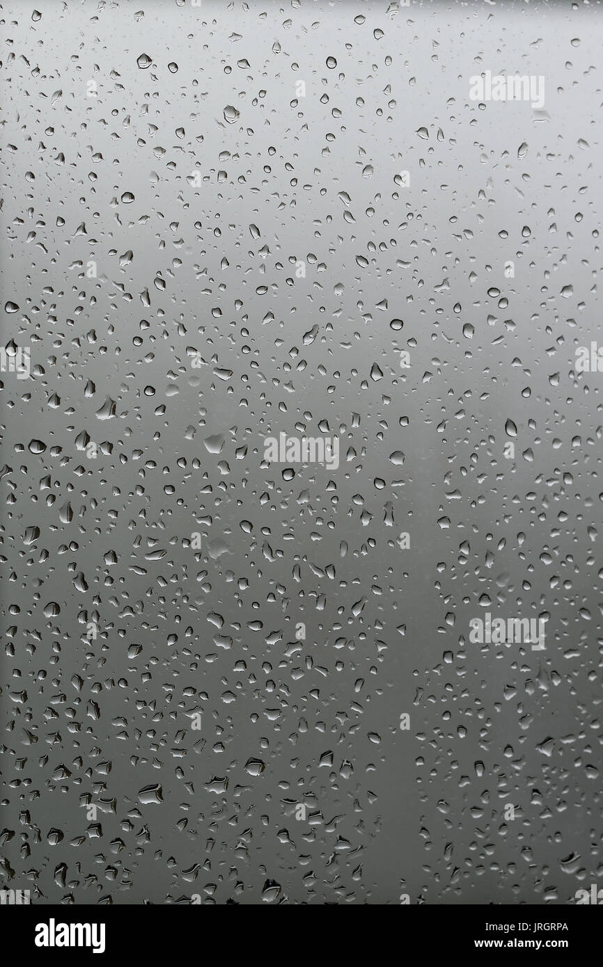 Background Water Droplets on Glass Window pane Stock Photo - Alamy