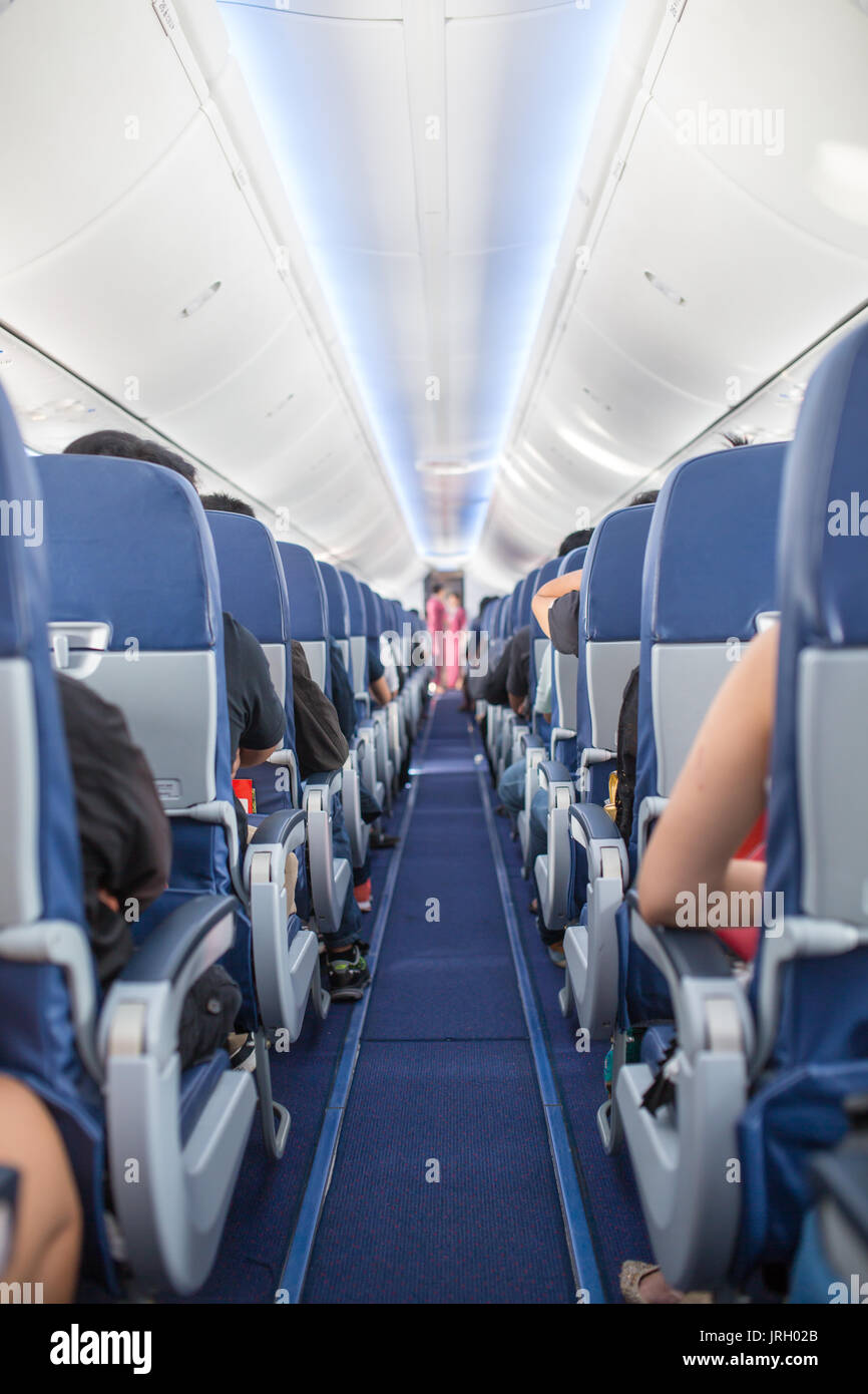 Airplane cabin hi-res stock photography and images - Alamy