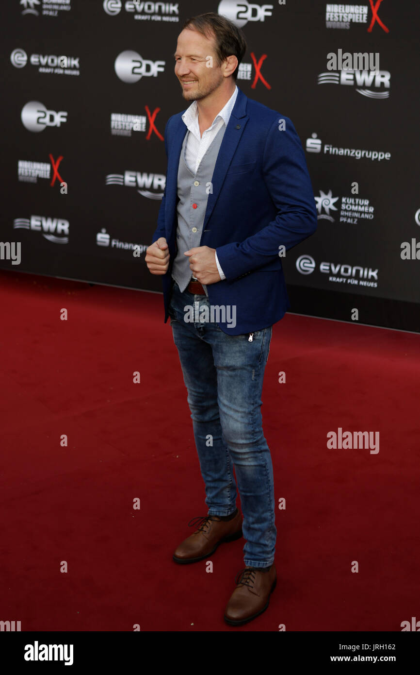 Worms, Germany. 04th Aug, 2017. German former freestyle wrestler ...
