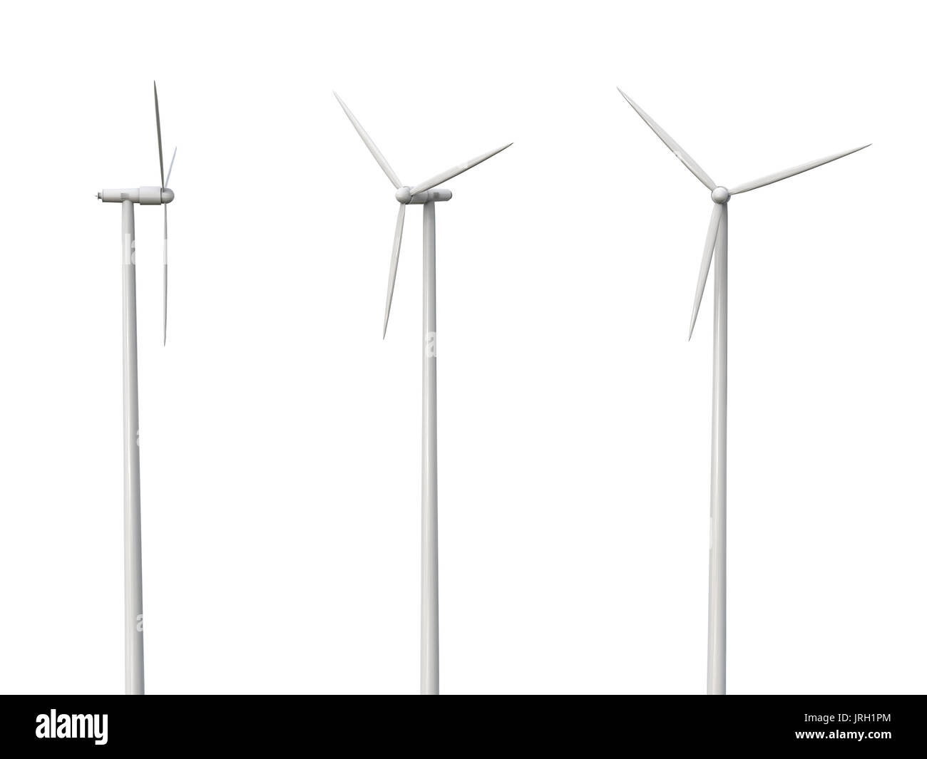 Turbines windmill Cut Out Stock Images & Pictures - Alamy