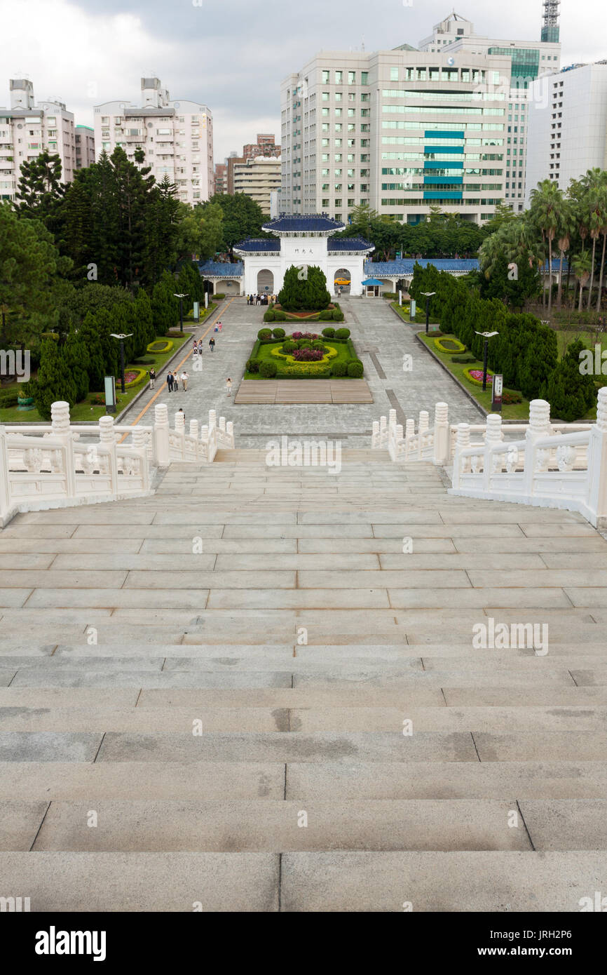 Dazhong Gate, side entrance of Chiang Kai-Shek Memorial Hall at Liberty ...