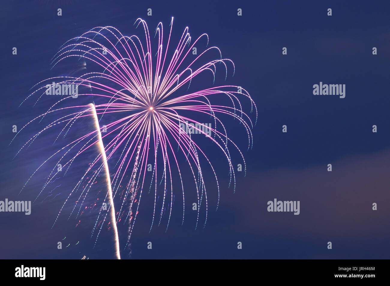 Background of colorful Fireworks display Stock Photo - Alamy