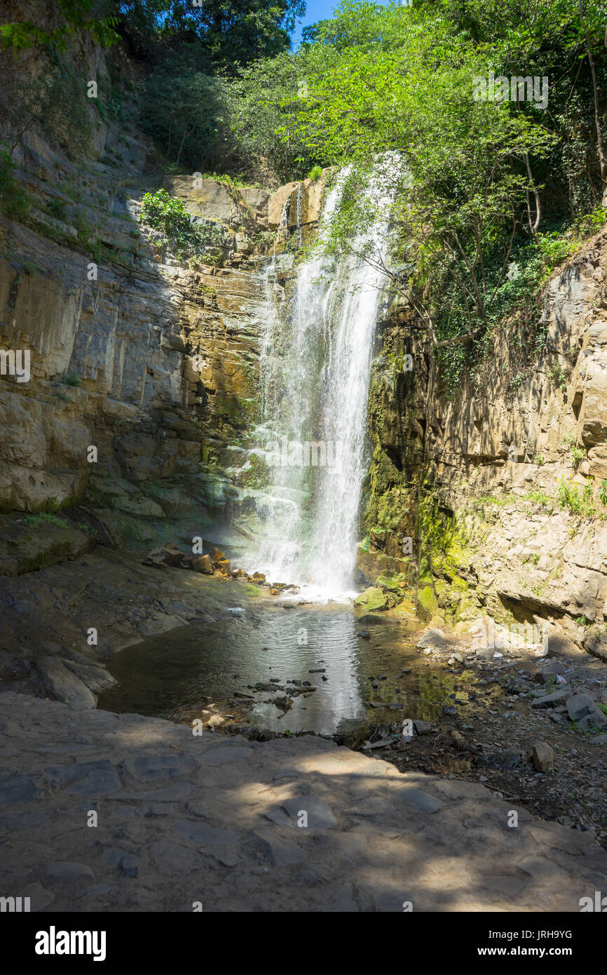 Famous waterfall in Tbilisi's downtown, Georgia Stock Photo - Alamy