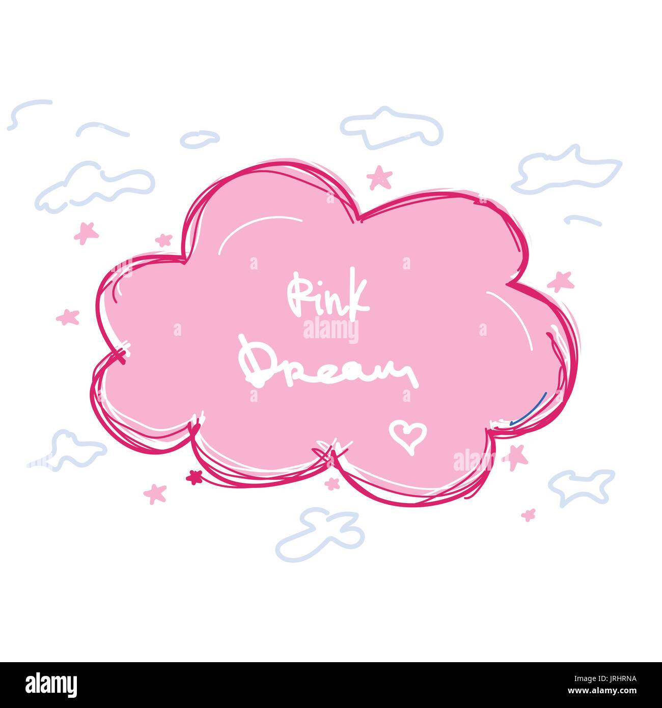 Cartoon dream cloud Stock Vector Image & Art - Alamy