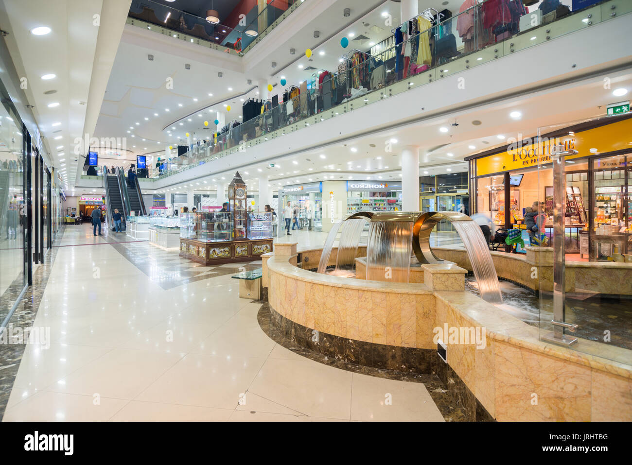 Modern store at shopping mall Stock Photo - Alamy