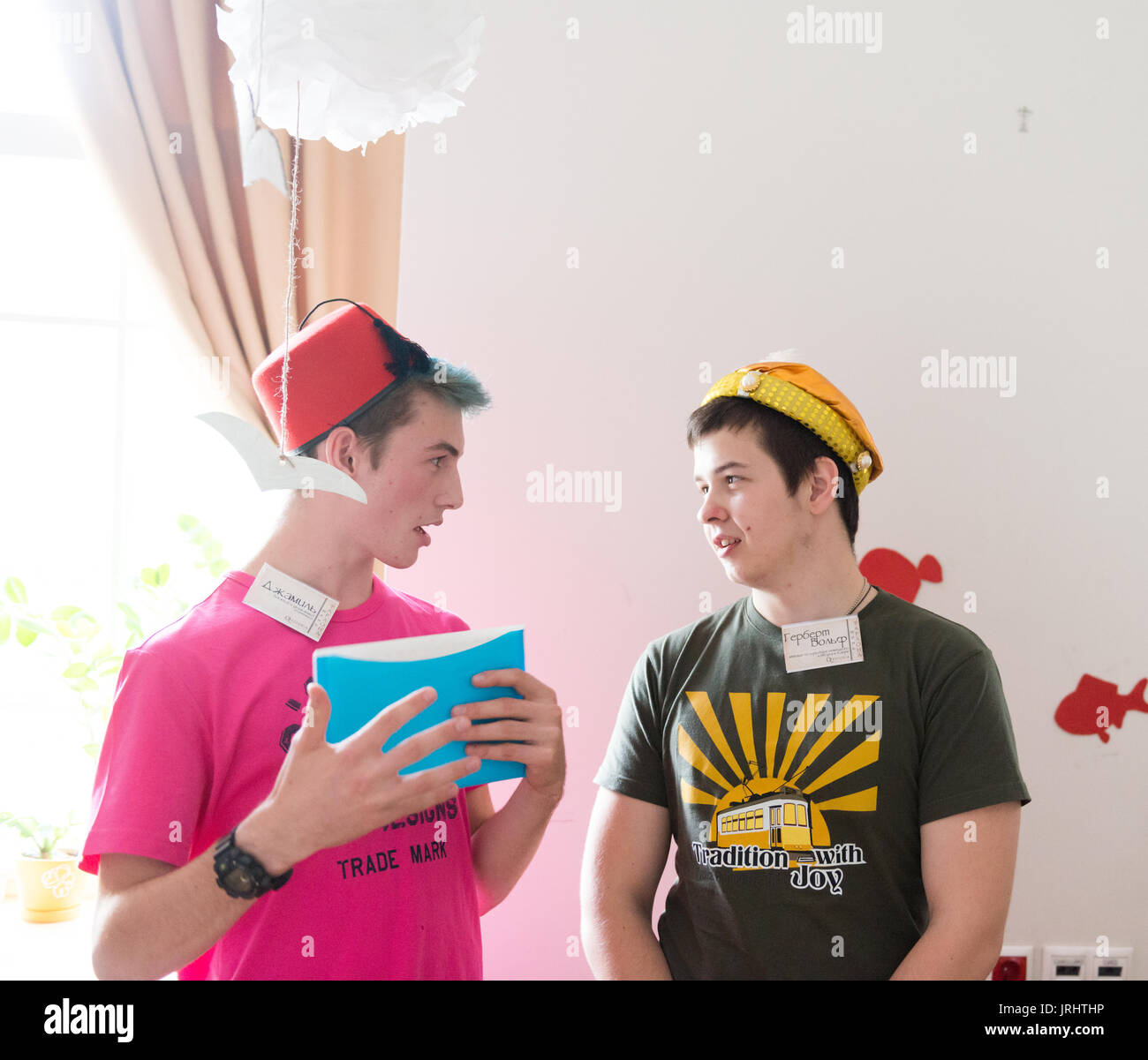 Social quest game Stock Photo - Alamy