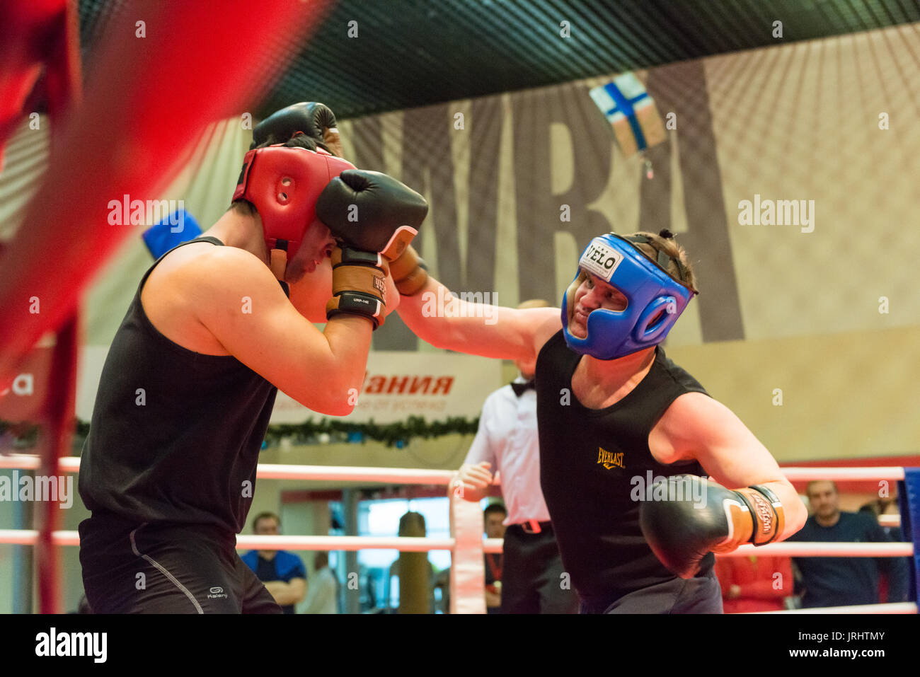 Boxing workout training Stock Photo - Alamy