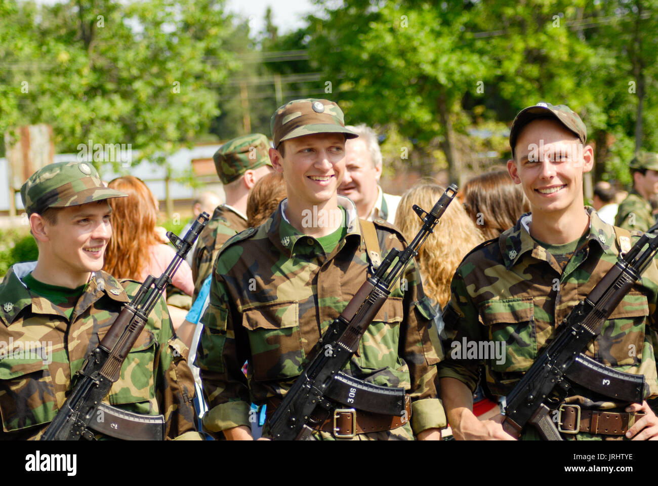 Russian army scene Stock Photo - Alamy
