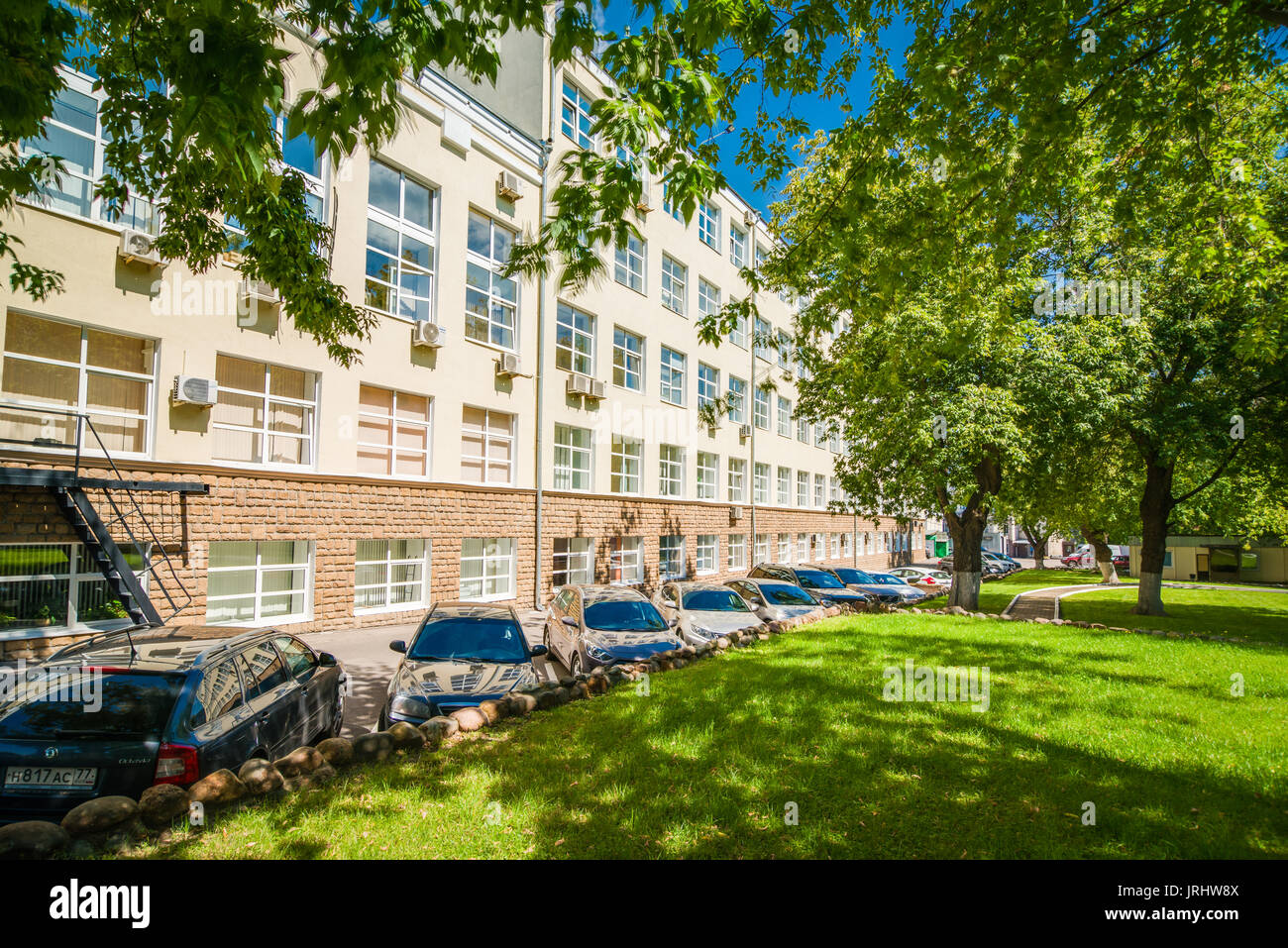 Old Office building Stock Photo - Alamy