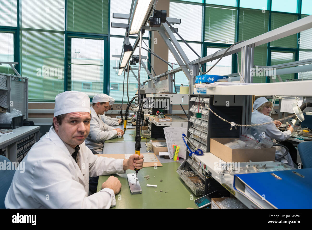 Components factory hi-res stock photography and images - Alamy