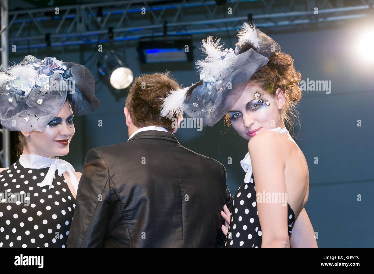 Fashion show catwalk Stock Photo - Alamy