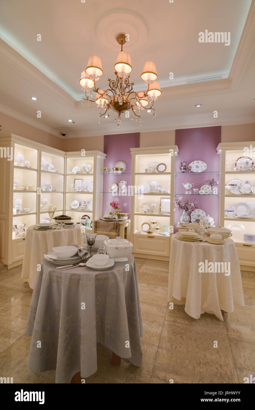 Modern store interior Stock Photo - Alamy