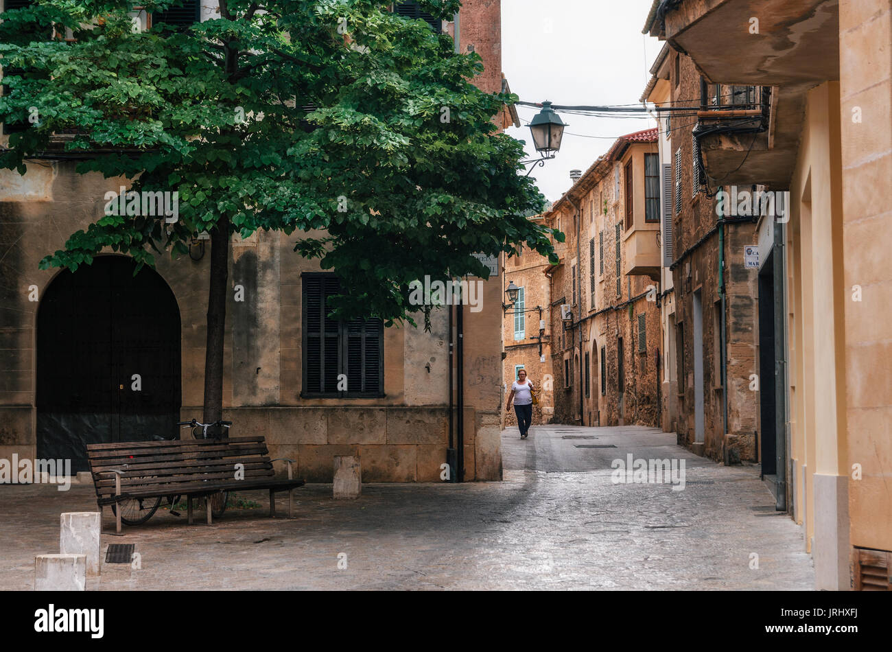 Pollensa village in majorca hi-res stock photography and images - Alamy