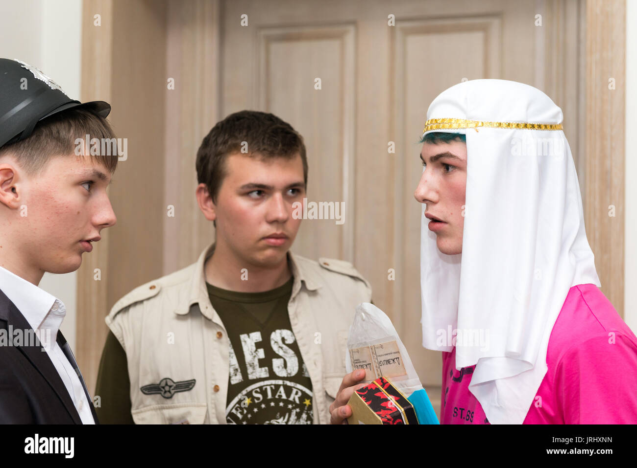 Social quest game Stock Photo - Alamy