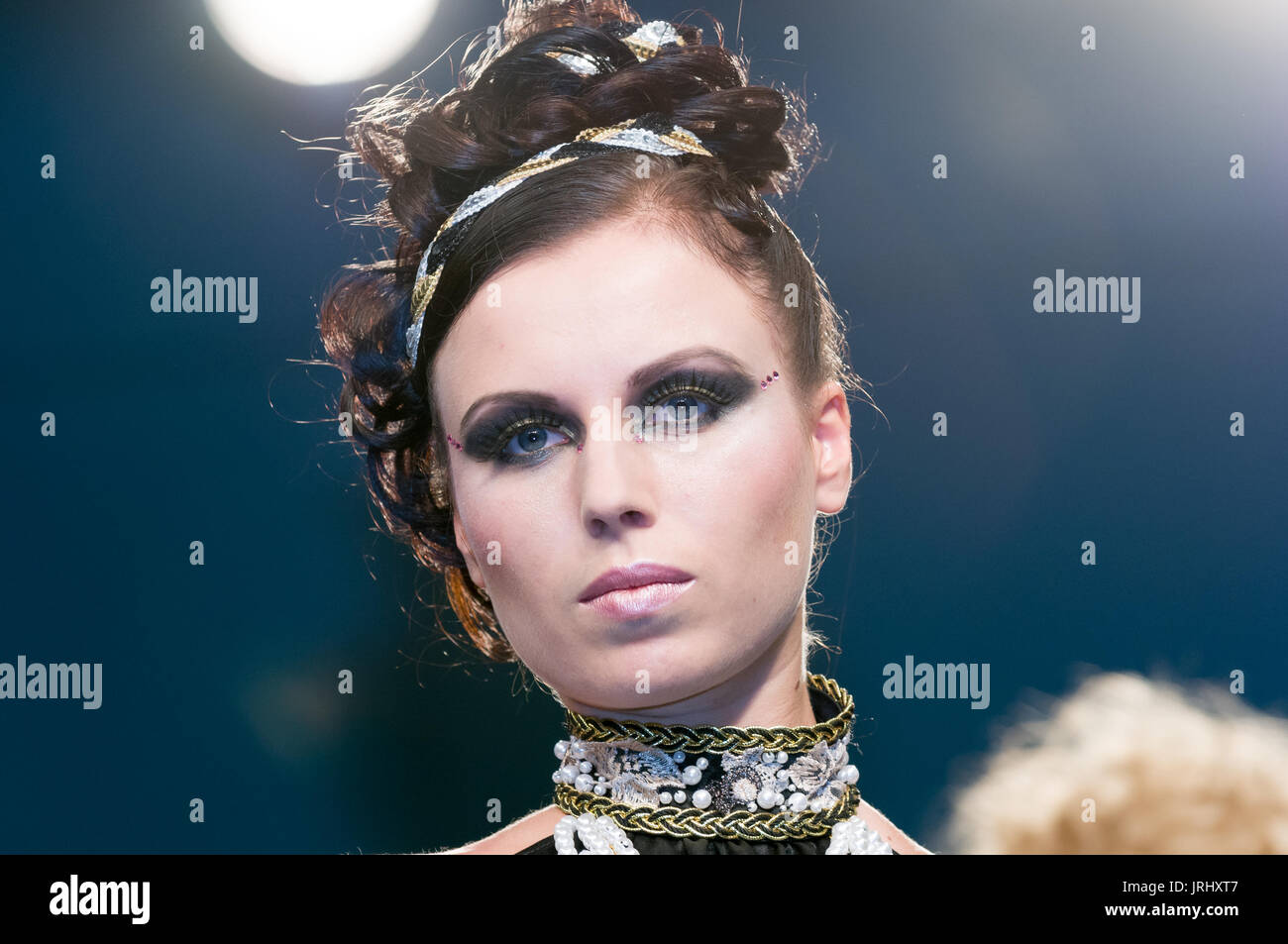 Fashion show catwalk Stock Photo - Alamy