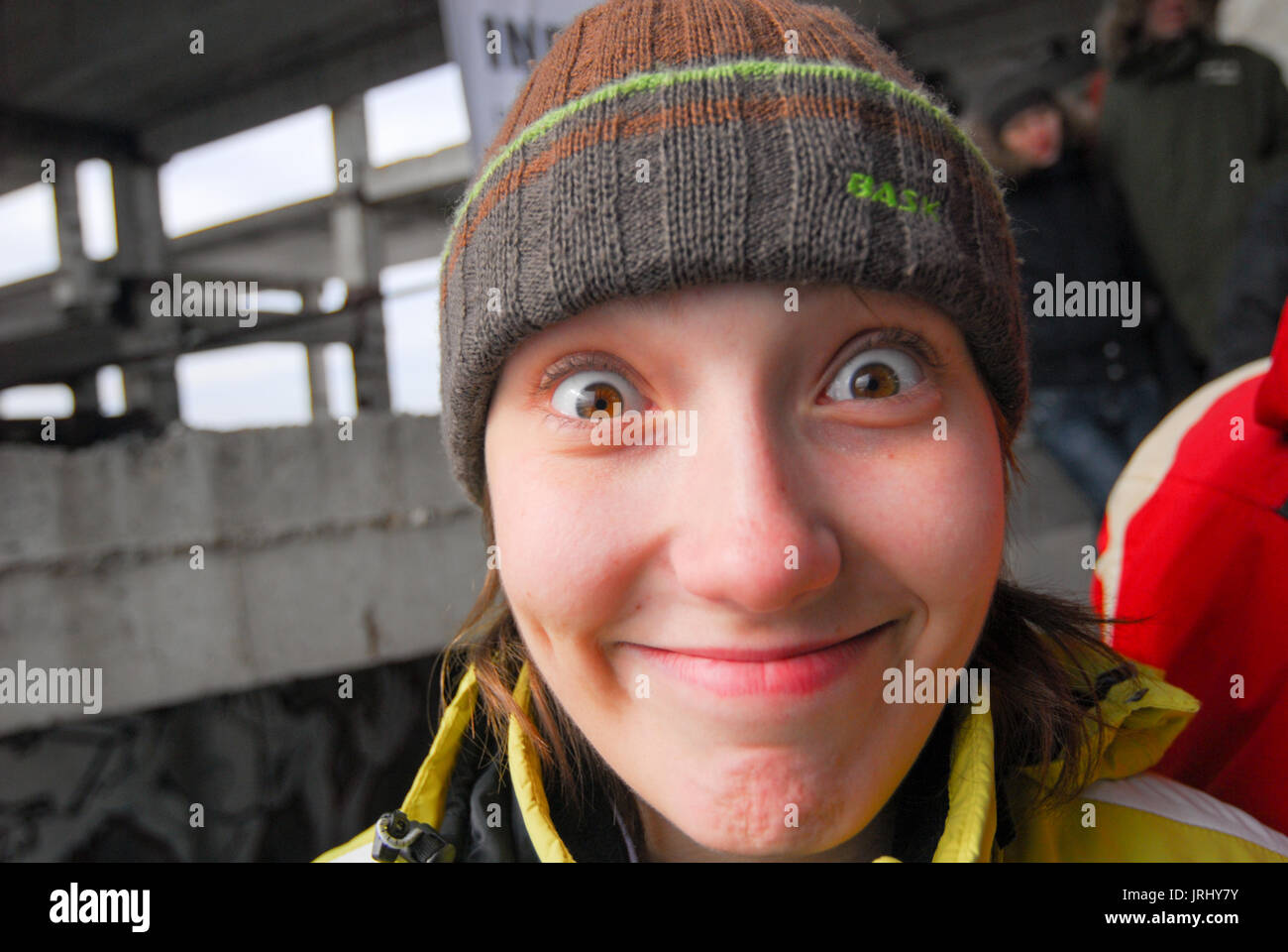 Rope jumping event theme blur background Stock Photo - Alamy