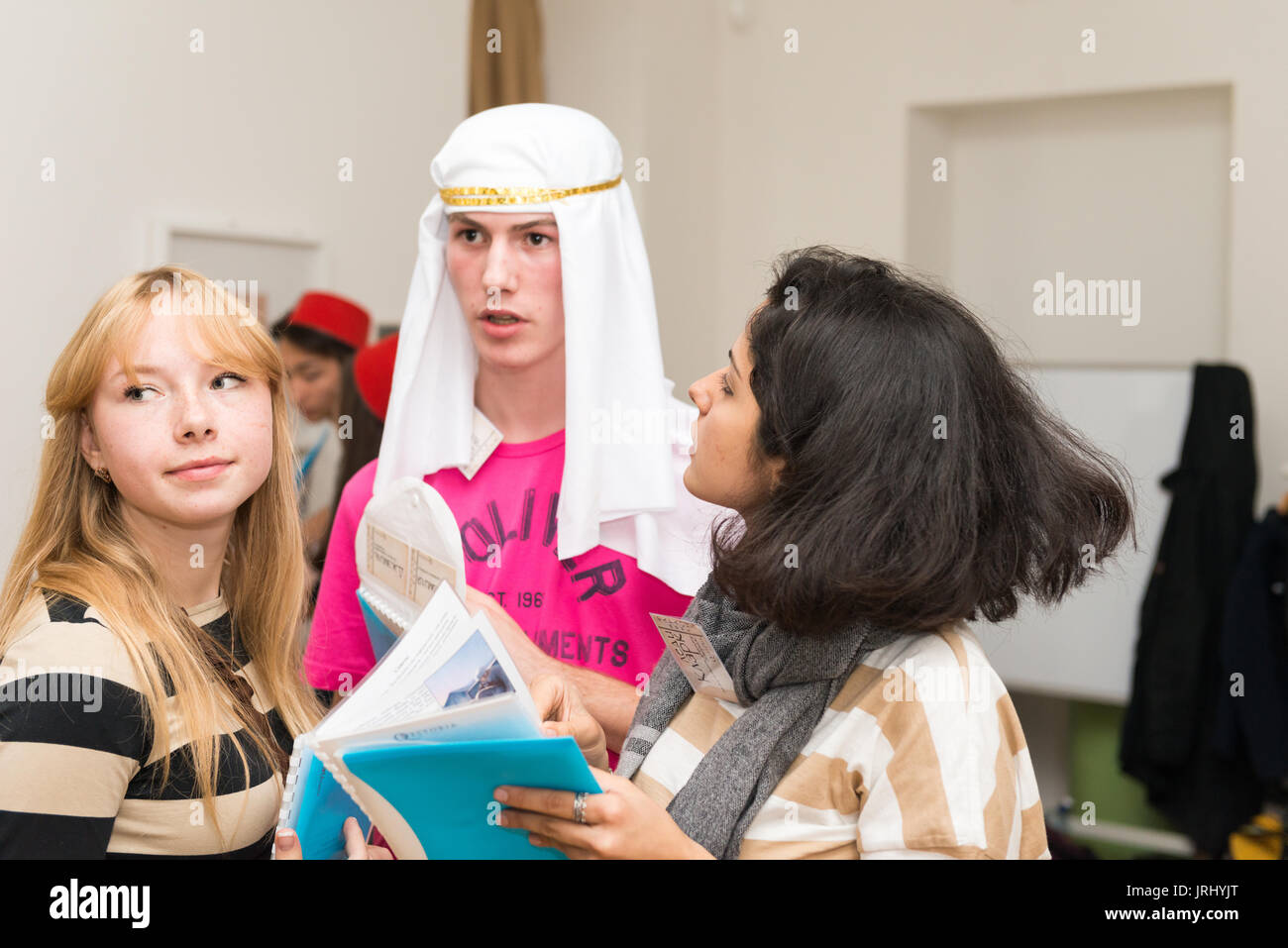 Social quest game Stock Photo - Alamy