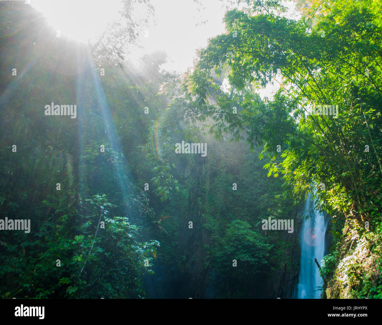 Coban Cangu waterfall Stock Photo - Alamy