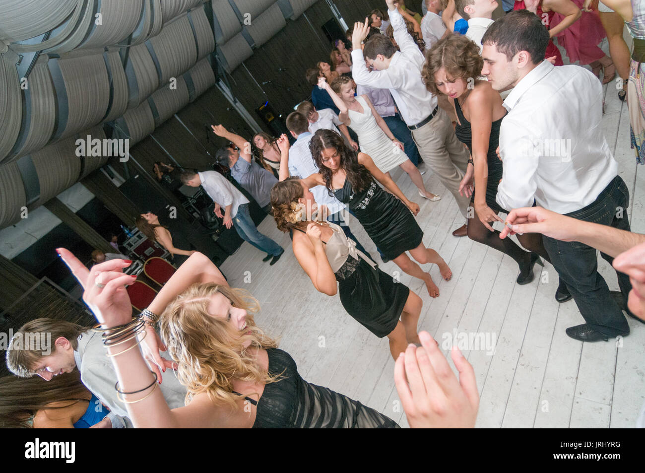 People dancing at bar Stock Photo - Alamy