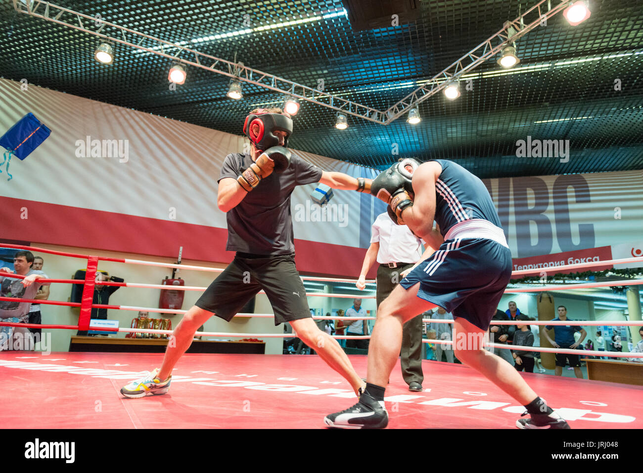 Boxing workout training Stock Photo - Alamy