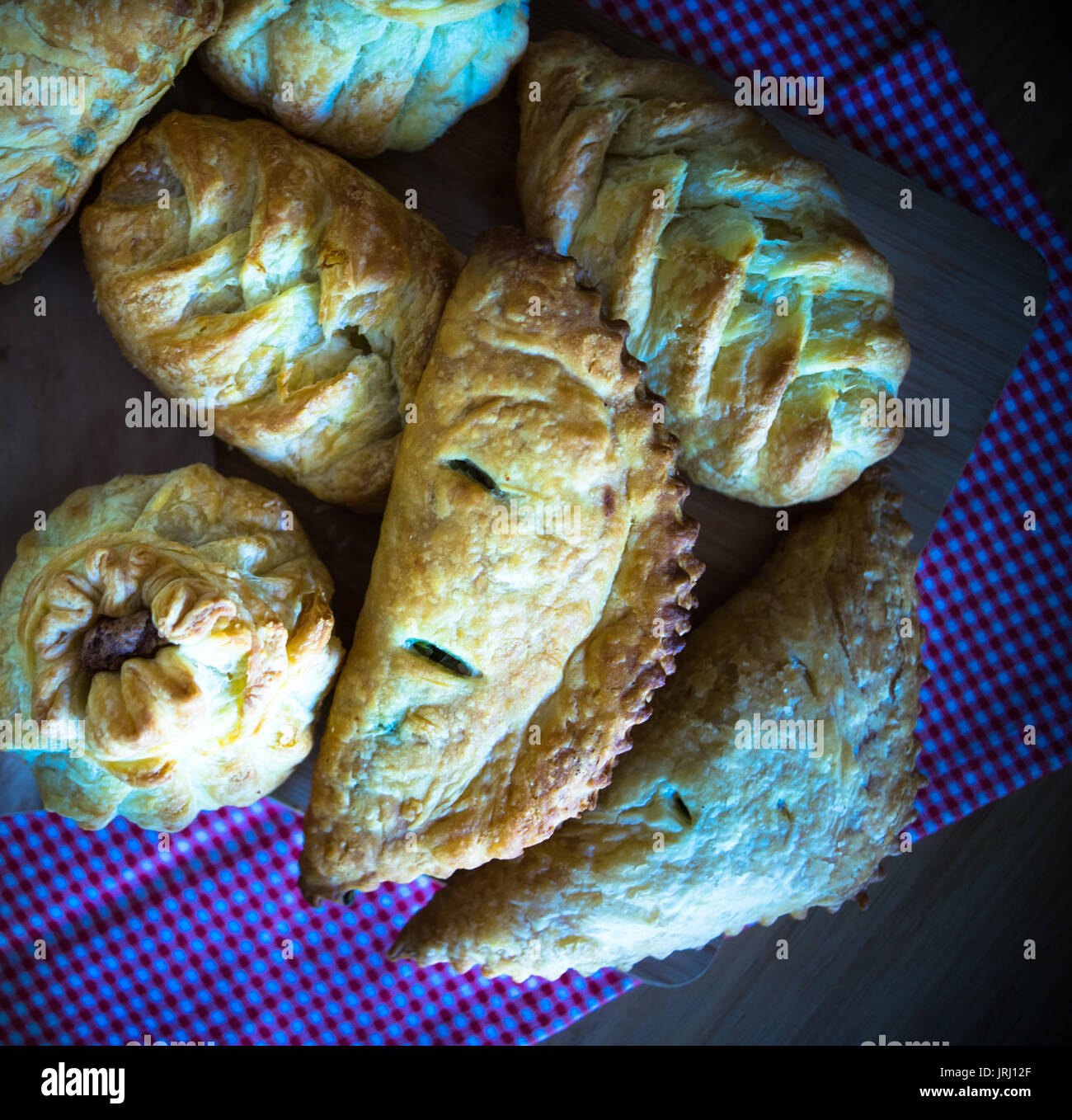 Traditional georgia pastry lobiani and khachapuri pie Stock Photo - Alamy
