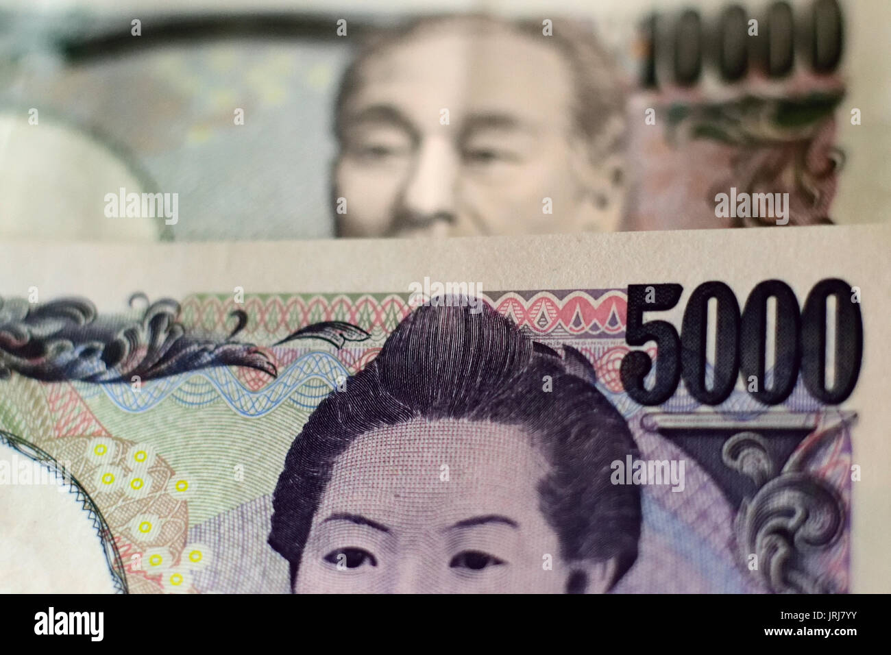 Background Japanese Yen currency notes Stock Photo - Alamy