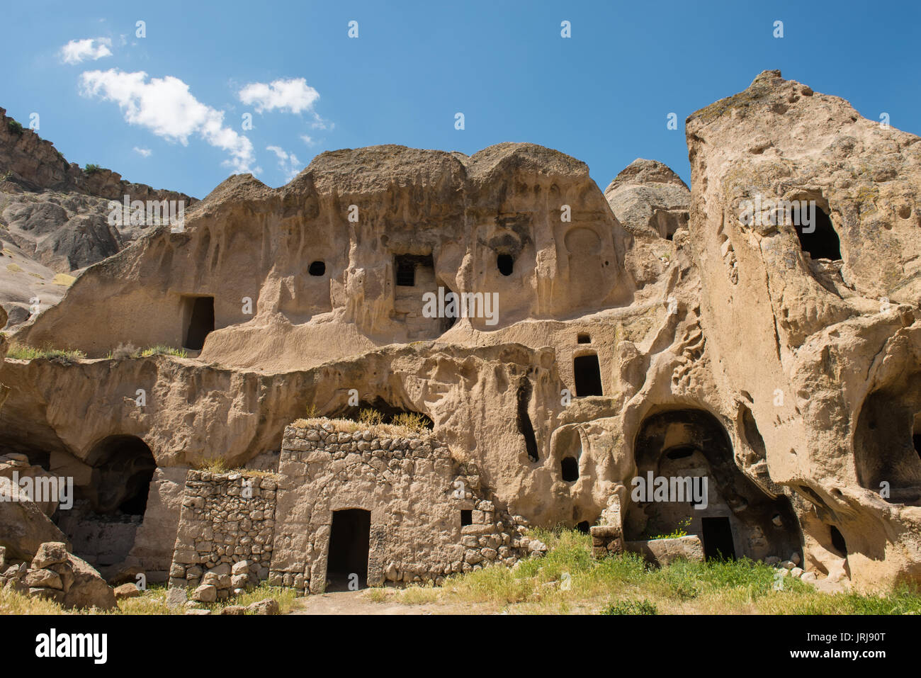 Selime Monastery in Cappadocia, Turkey. Selime is town at the end of ...