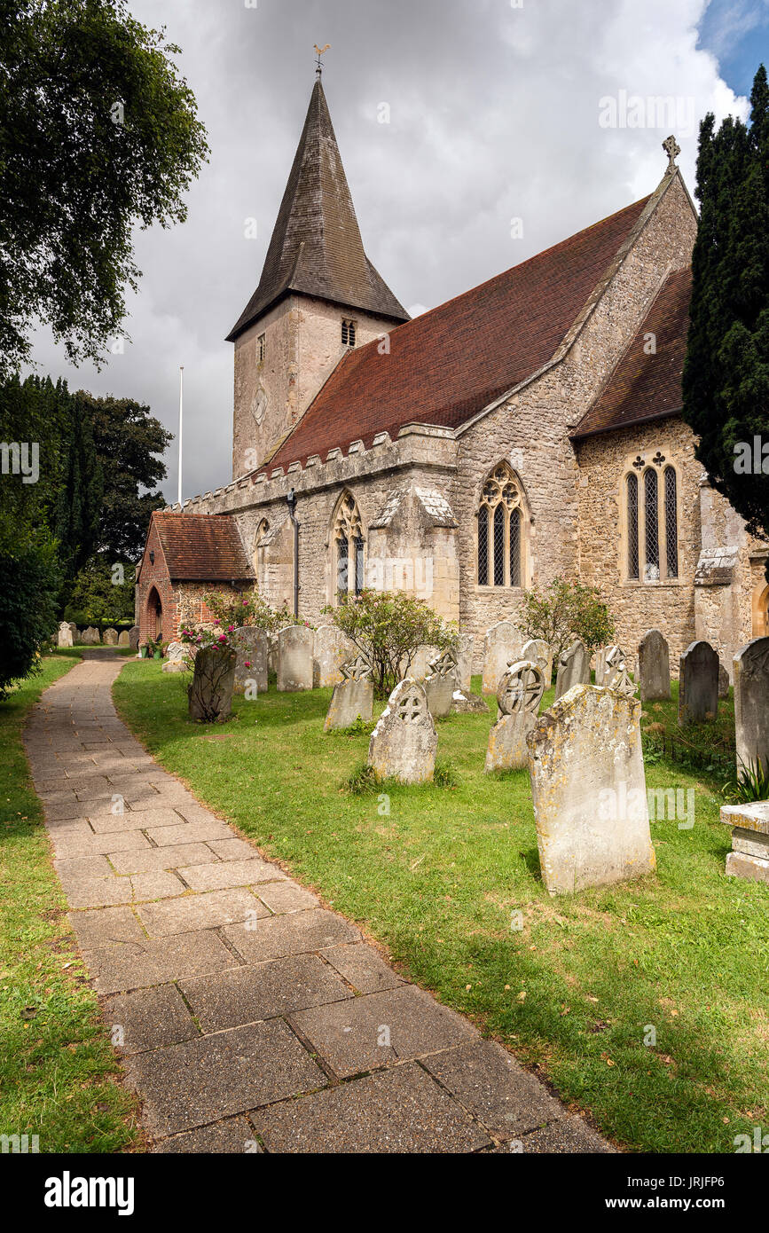 Holy Trinity Church, Bosham, West Sussex, England Stock Photo - Alamy